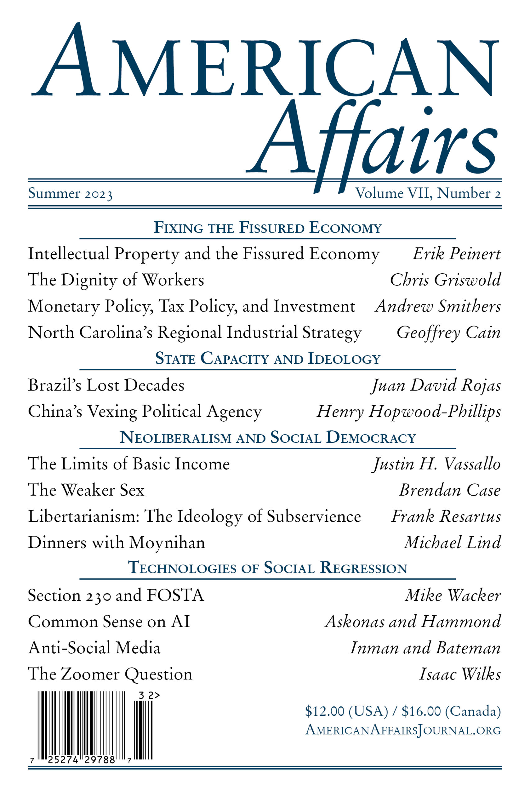 Archives - American Affairs Journal